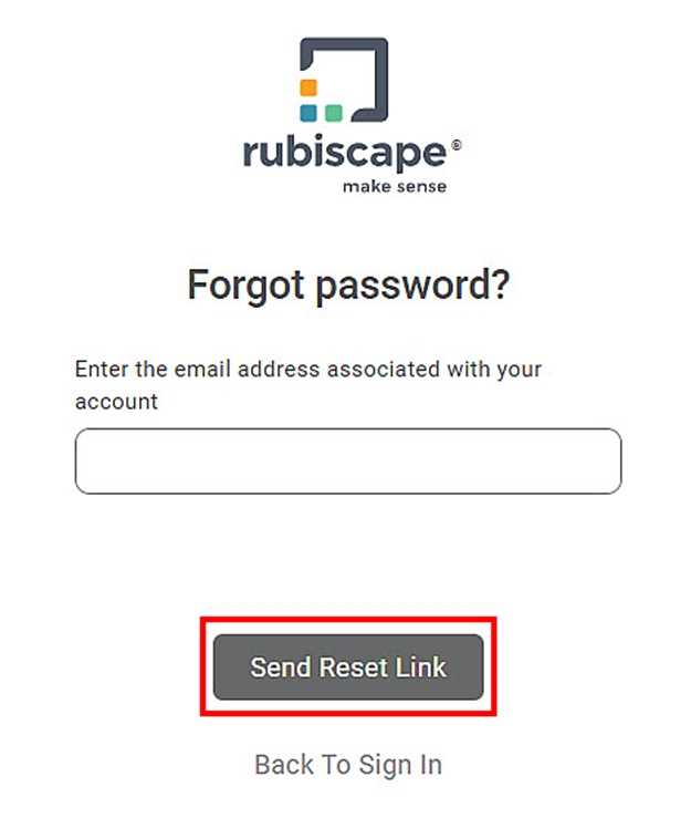 Signing into Rubiscape